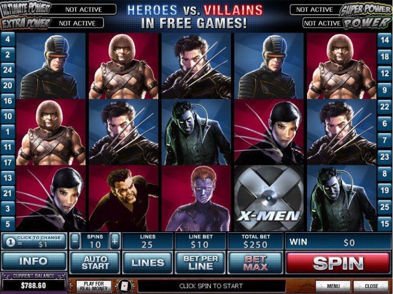 Gioca con i Mutanti della Marvel nella Slot Online X-Men di Playtech ...