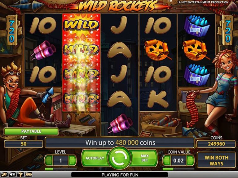 Slot Machine Wild Rockets Online Gratis
