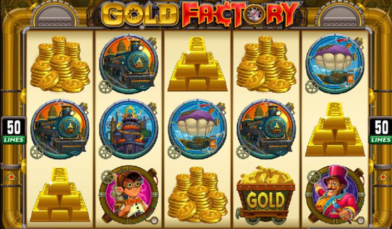 Slot Gold Factory Gratis: Entra nella Fabbrica dell'Oro Microgaming
